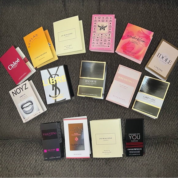 Other | Mcm Ysl Chloe Givenchey Jo Malone And More Choose Your Sampler ...